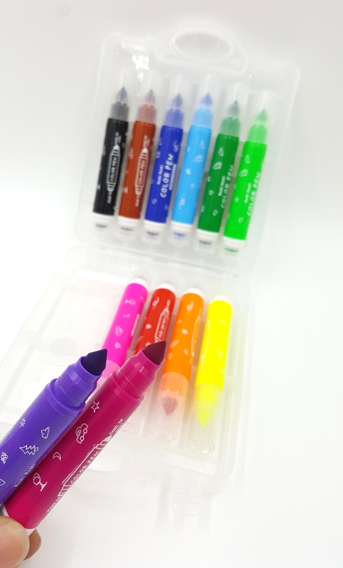 Bút Lông Màu Moshi 2 Đầu Kèm Con Dấu 12 Màu 004 - FAHASA.COM