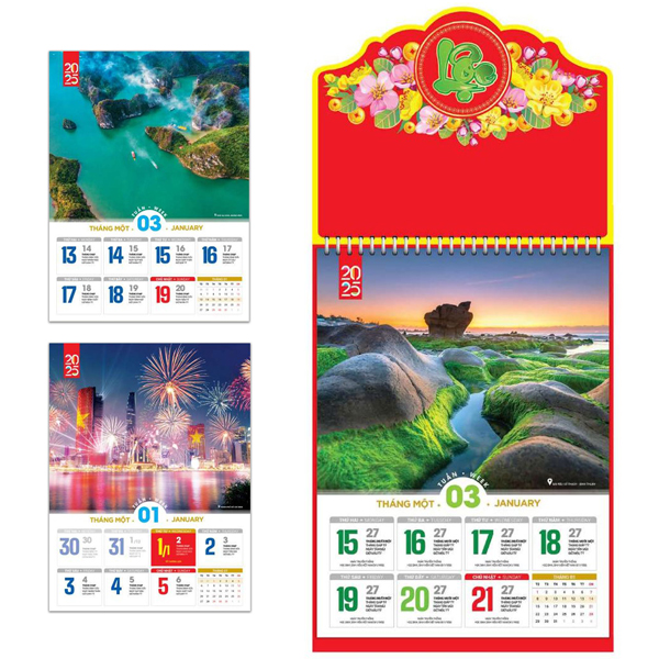 [Bán Sỉ] Lịch Bloc 53 Tuần Trọn Bộ 2025 - Giai Điệu Quê Hương (Lộc ...