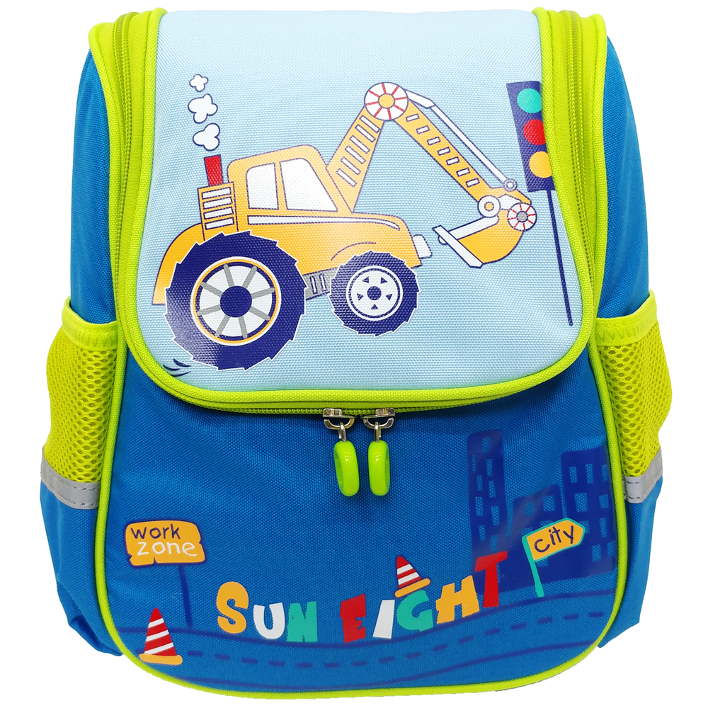 Ba Lô Mẫu Giáo Hình Xe Cẩu - Sun Eight 22076 - FAHASA.COM