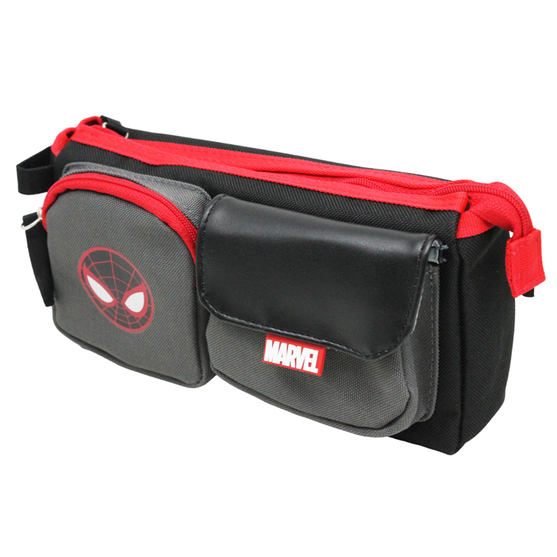 Bóp Viết Vải Marvel Spider Man - Zhongshan MA45372 - Màu Đen - FAHASA.COM