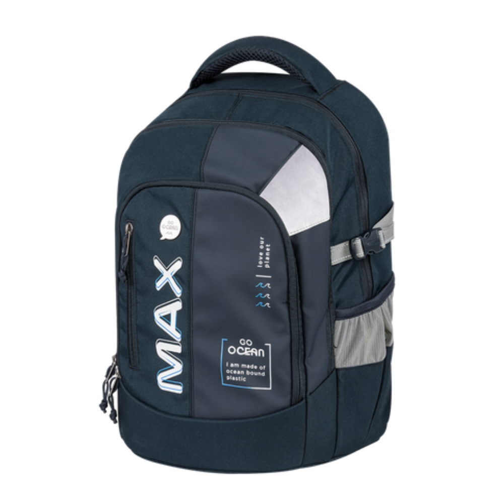 Ba Lô Chống Gù Max Backpack Pro 2 - Double Navy - Go Ocean - Tiger Max ...