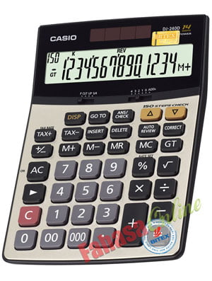 Máy Tính Casio DJ 240 - FAHASA.COM