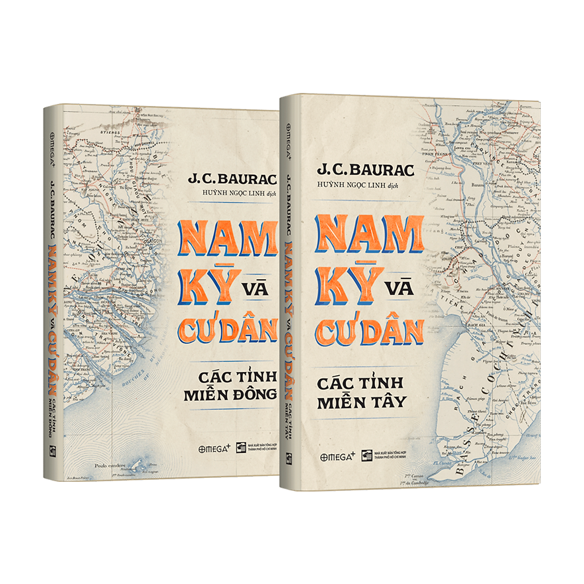 Sách Bộ Sách Nam Kỳ Và Cư Dân Các Tỉnh (Bộ 2 Cuốn) - FAHASA.COM