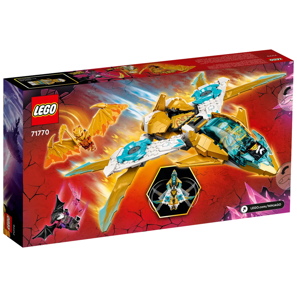 Đồ Chơi Lắp Ráp Phi Cơ Rồng Vàng Của Zane - Zane's Golden Dragon - Lego ...