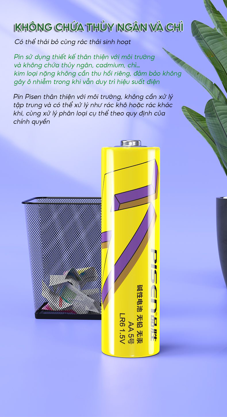 Vỉ 2 Pin Đũa AAA7 1.5V SuperLife - Pisen LR03 - FAHASA.COM