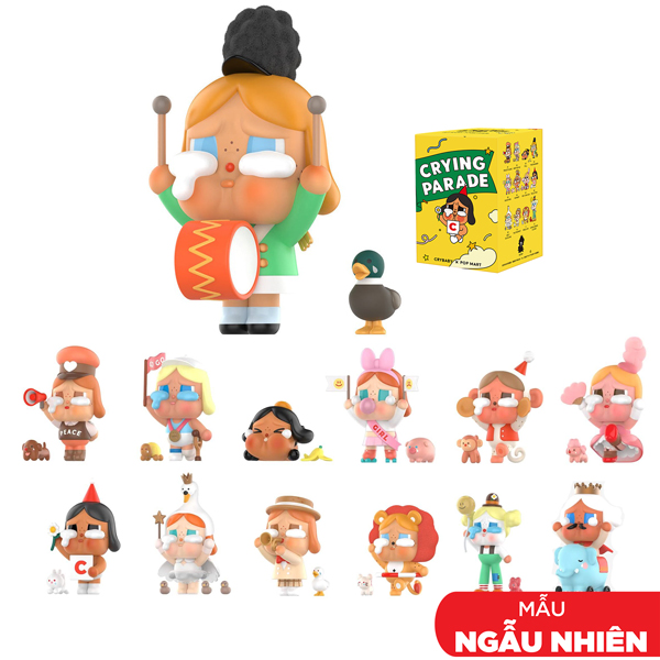 Đồ Chơi Mô Hình Pop Mart Crybaby Crying Parade Series (Mẫu Bên Trong Là ...