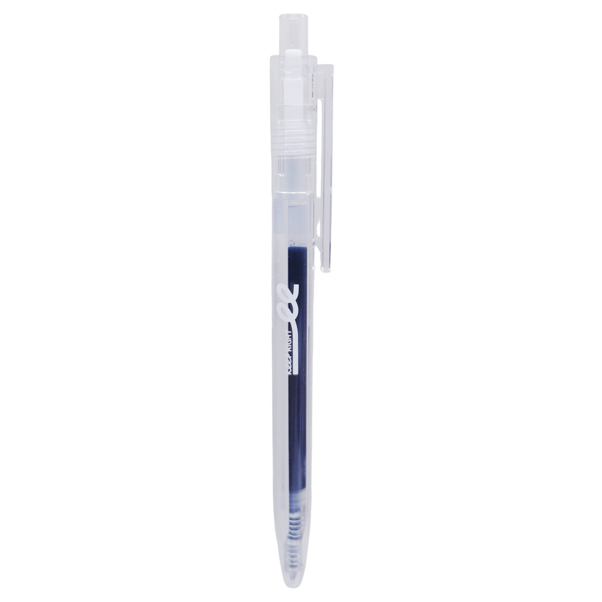 Bút Gel Bấm Siêu Trơn 0.5 mm - Deli EG05-BK - Mực Đen - FAHASA.COM