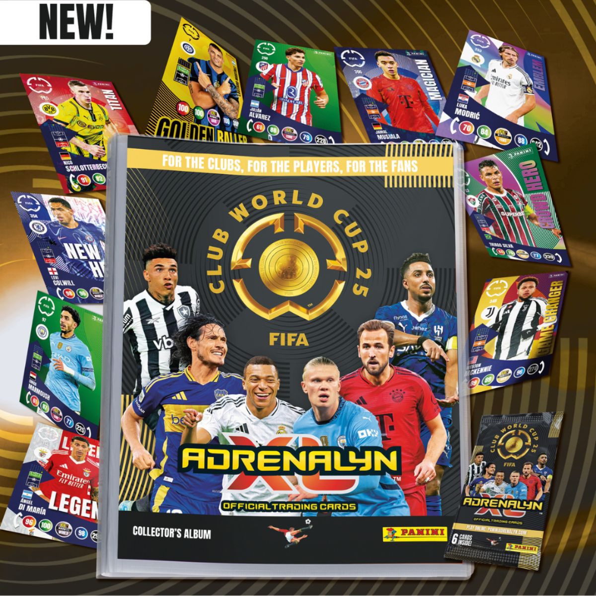 Hộp Thẻ Sưu Tập Cầu Thủ FIFA Club World Cup 2025 - Panini - FAHASA.COM