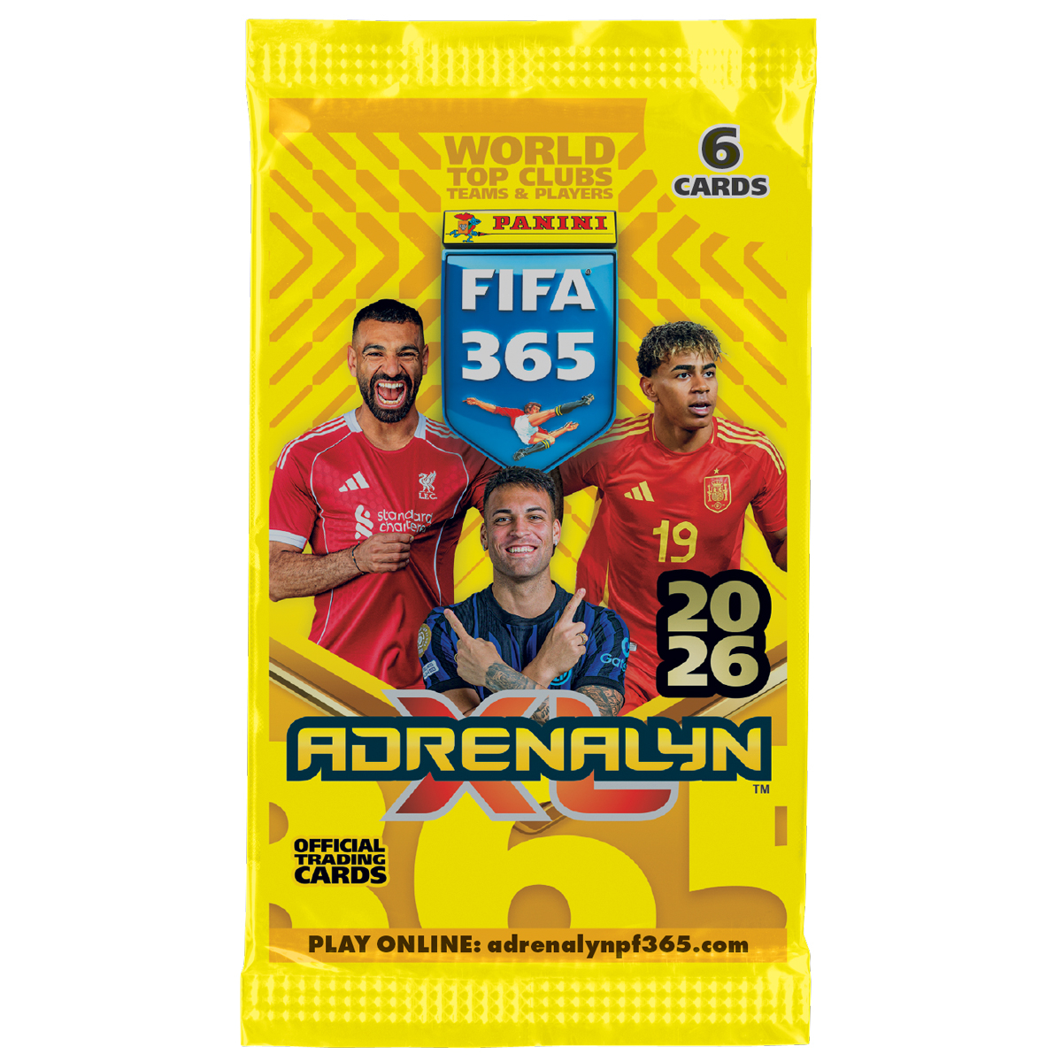 Hộp Giấy Thẻ Hình Fifa 365 2026 Adrenalyn - Panini - FAHASA.COM