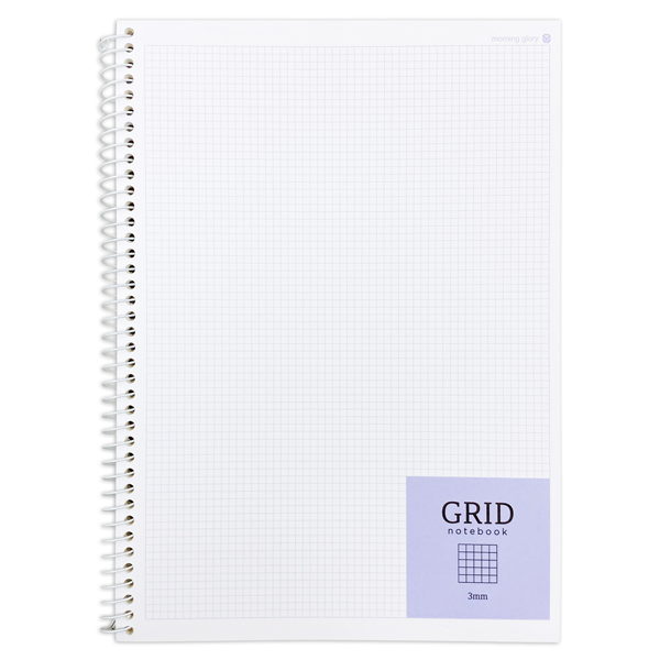 Sổ Lò Xo Grid 3 mm - Kẻ Ô Vuông - Morning Glory 10250-95168 - Mẫu 3 ...