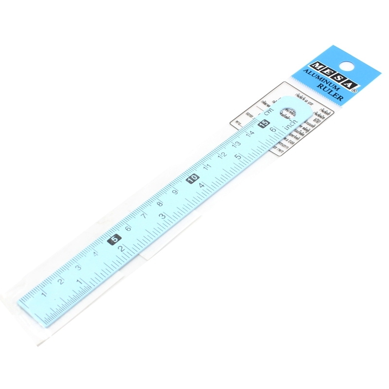 Thước Nhôm Mesa 15cm ARP-6 - Màu Xanh Da Trời - FAHASA.COM