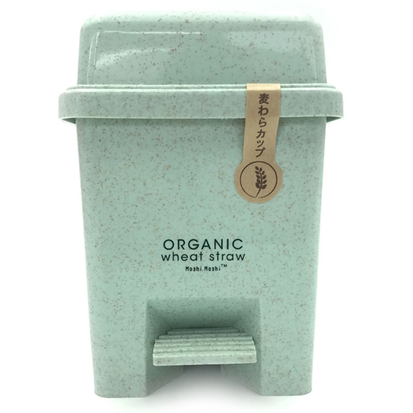 Thùng Rác Mini Moshi Moshi 450cc - Màu Xanh Lá - FAHASA.COM