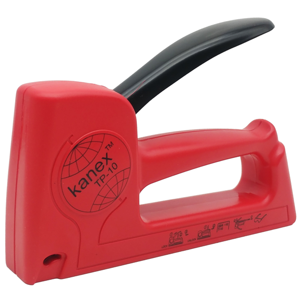Máy Bấm Ghim Cầm Tay - Kanex TP-10 - Màu Đỏ - FAHASA.COM
