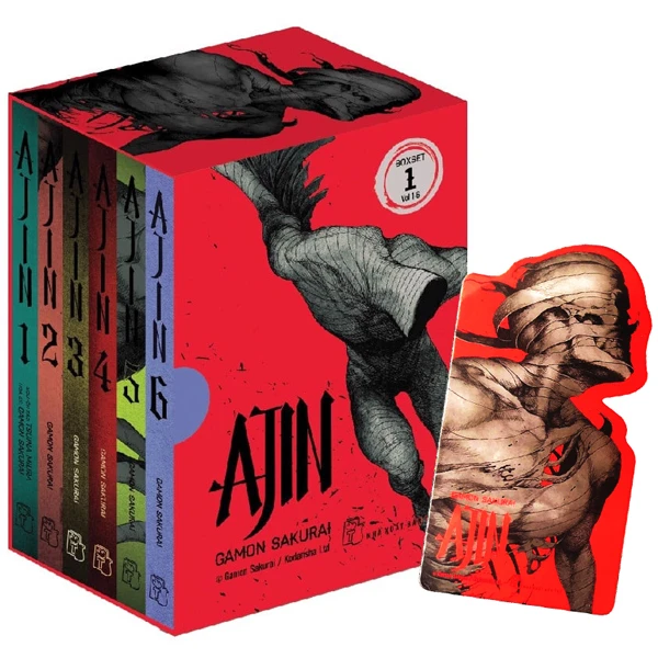 Truyện Tranh Ajin - BoxSet Số 1 (Tập 1 Đến Tập 6) - Tặng Kèm Bookmark ...