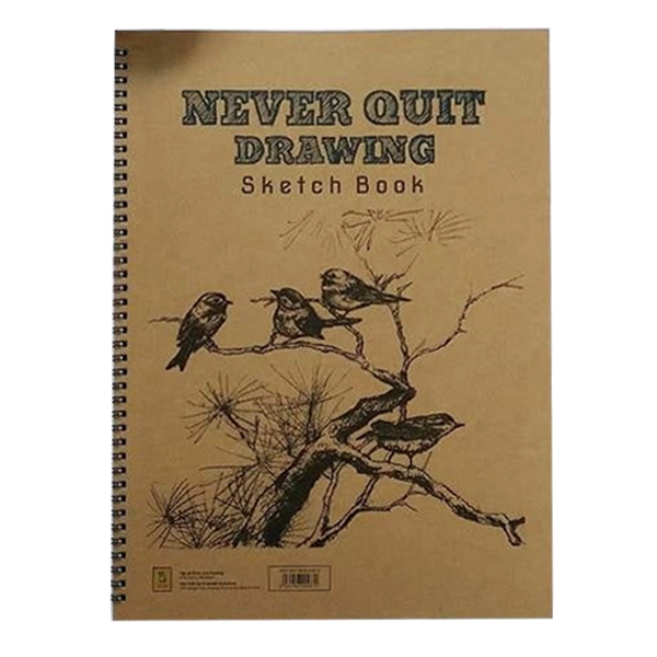 Tập Vẽ Cao Cấp Never Quit Drawing (26x36cm) - Mẫu 1 - FAHASA.COM