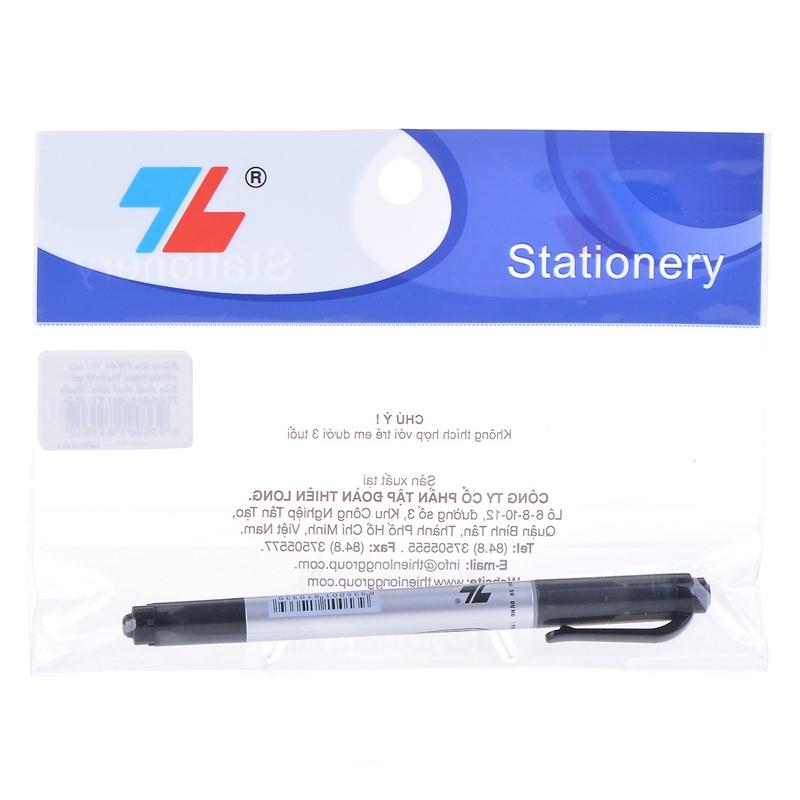Bút Lông Dầu - Thiên Long PM-04 - Mực Đen - FAHASA.COM
