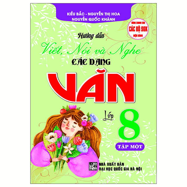 Sách Hướng Dẫn Viết, Nói Và Nghe Các Dạng Văn Lớp 8 - Tập 1 - FAHASA.COM