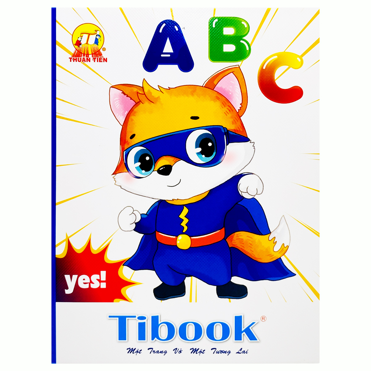 Tập Học Sinh ABC - 4 Ô Ly - 96 Trang 80 gsm - Tibook T08-ABC (Mẫu Bìa ...