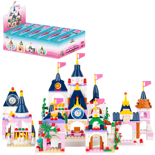 Bộ 6 Đồ Chơi Lắp Ráp Lâu Đài Cổ Tích 6 Trong 1 - Fairy Tale Castle ...