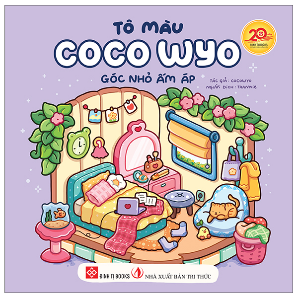 Sách Tô Màu Coco Wyo - Góc Nhỏ Ấm Áp - FAHASA.COM