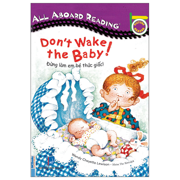Sách All Aboard Reading - Don'T Wake The Baby! - Đừng Làm Em Bé Thức ...