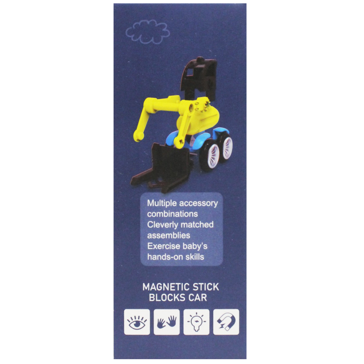 Đồ Chơi Lắp Ráp Xe Nam Châm - Magnetic Stick Block Car - Smart Builders ...