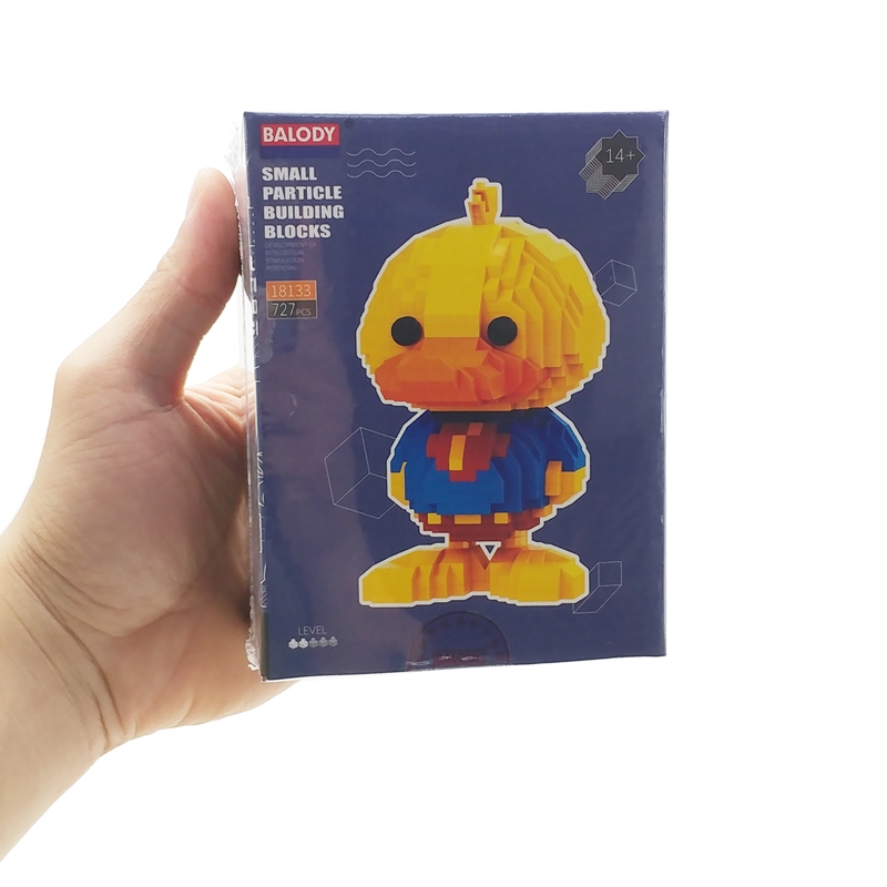 Đồ Chơi Lắp Ráp Vịt B.Duck Cosplay Superman - Balody 18133 (727 Mảnh ...