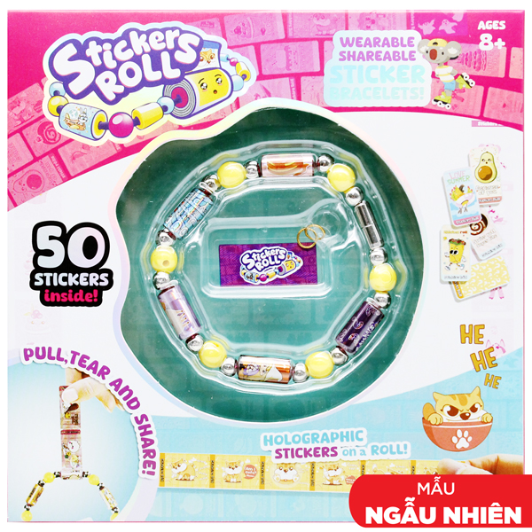 Vòng Đeo Tay DIY Stickers Roll Kèm 50 Miếng Dán Mini - Kingdom Toys ...