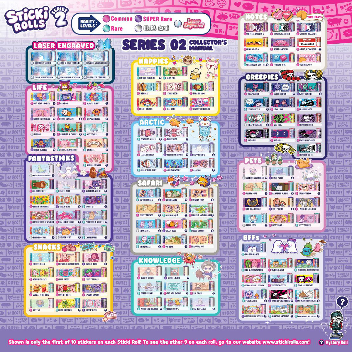 Đồ Chơi Bộ Sưu Tập DIY Sticki Rolls S2 - Other Girl Brands SR201 ...