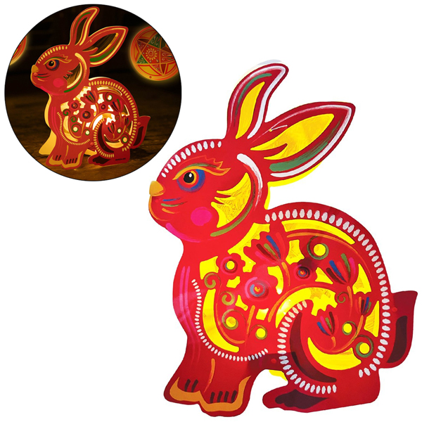 Lồng Đèn Trang Trí - Ký Ức Tuổi Thơ - Hình Thỏ Mini - Happy Kibu ...