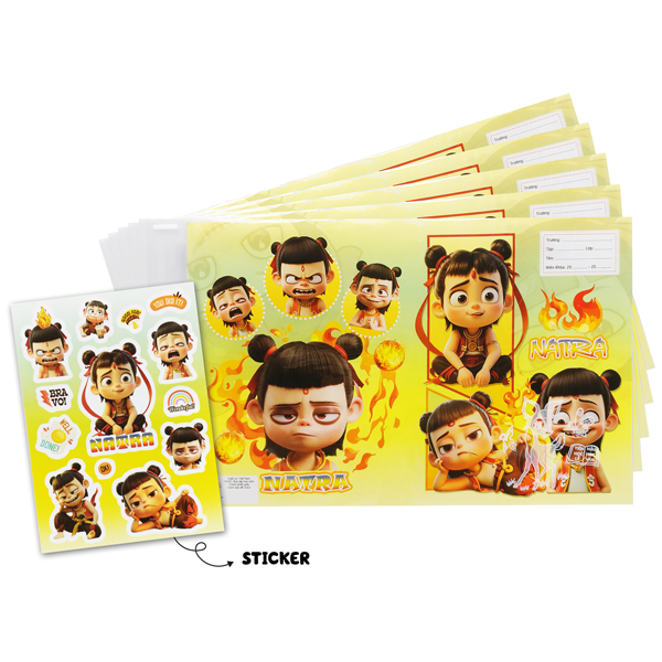 Bao Tập Tiện Lợi Kèm Sticker - 20.5 x 32 cm - Gia Long BT-1133 (5 Bao ...