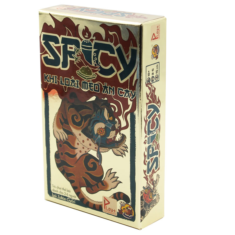 Boardgame SPICY - Khi Loài Mèo Ăn Cay - Play+ - FAHASA.COM