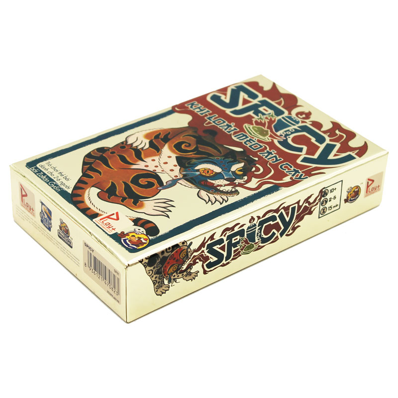Boardgame SPICY - Khi Loài Mèo Ăn Cay - Play+ - FAHASA.COM