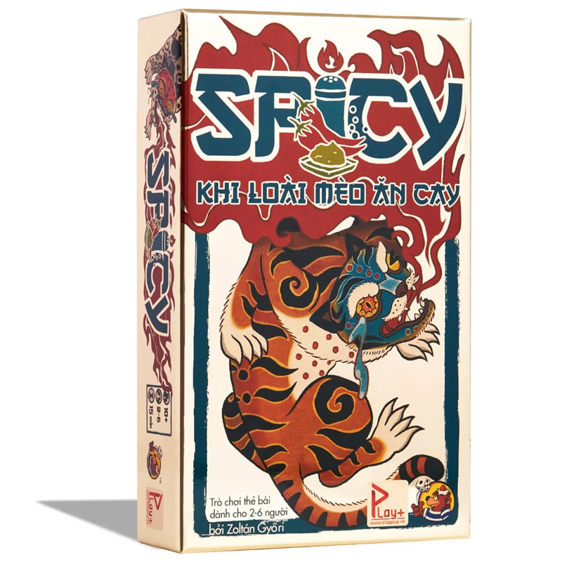 Boardgame SPICY - Khi Loài Mèo Ăn Cay - Play+ - FAHASA.COM