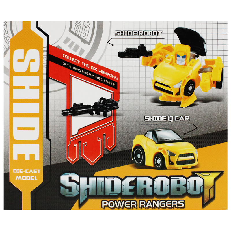 Đồ Chơi Mô Hình Ô Tô Biến Hình Robot - Shide Toys 611-2 - Màu Vàng ...
