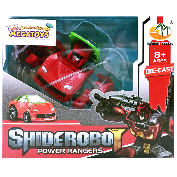 Đồ Chơi Mô Hình Ô Tô Biến Hình Robot - Shide Toys 611-2 - Màu Đỏ ...