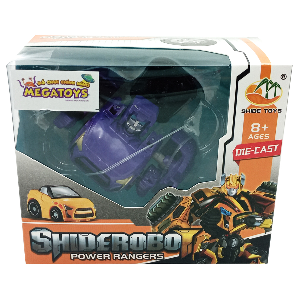 Đồ Chơi Mô Hình Ô Tô Biến Hình Robot - Shide Toys 611-2 - Màu Tím ...