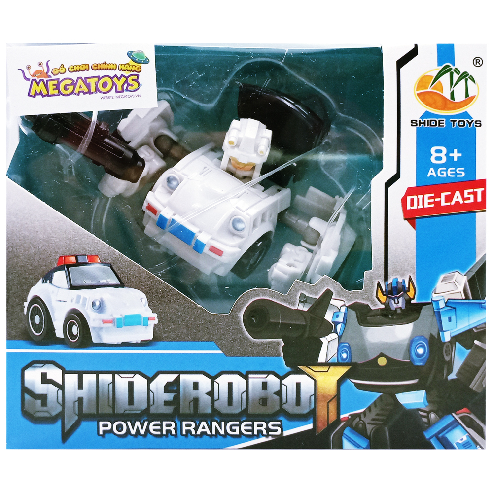 Đồ Chơi Mô Hình Ô Tô Biến Hình Robot - Shide Toys 611-2 - Màu Trắng ...