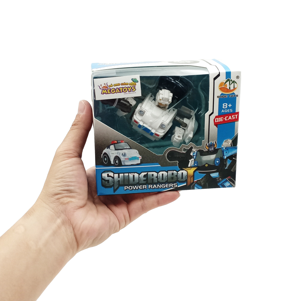 Đồ Chơi Mô Hình Ô Tô Biến Hình Robot - Shide Toys 611-2 - Màu Trắng ...