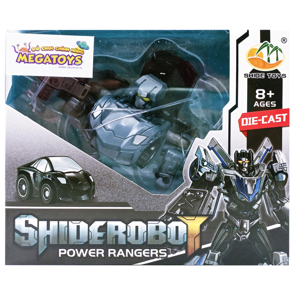 Đồ Chơi Mô Hình Ô Tô Biến Hình Robot - Shide Toys 611-2 - Màu Xám ...