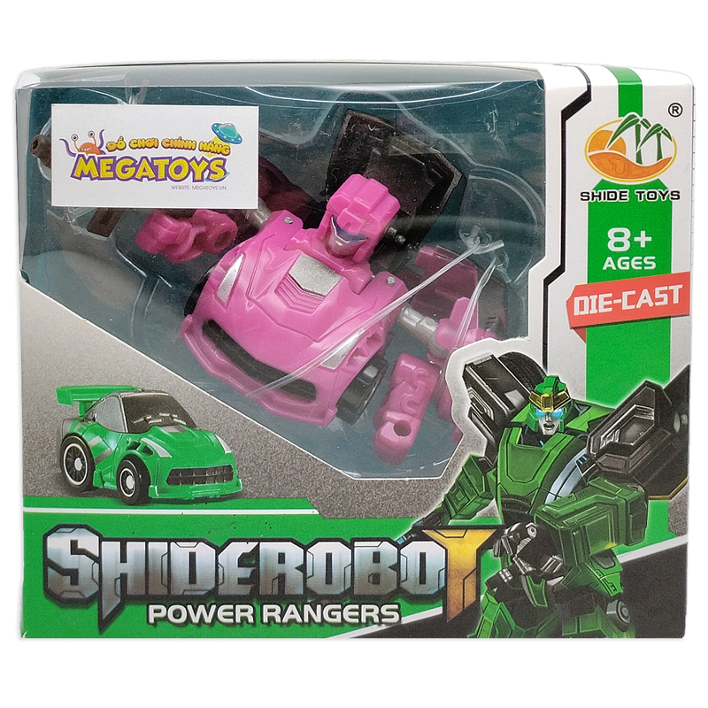 Đồ Chơi Mô Hình Ô Tô Biến Hình Robot - Shide Toys 611-2 - Màu Hồng ...