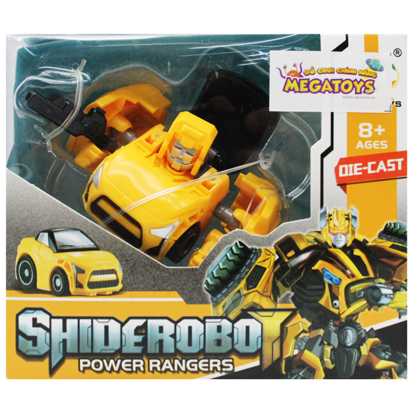 Đồ Chơi Mô Hình Ô Tô Biến Hình Robot - Shide Toys 611-2 - Màu Vàng ...