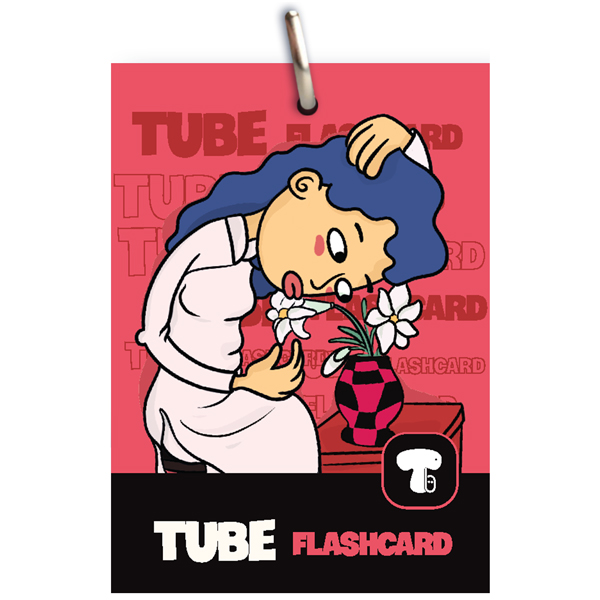FlashCard Học Từ Vựng 60 Trang 250gsm - Tube TB0004 - Thiếu Nữ Bên Hoa ...