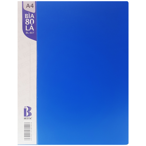 Bìa 80 Lá A4 - Besta BL-80T - FAHASA.COM
