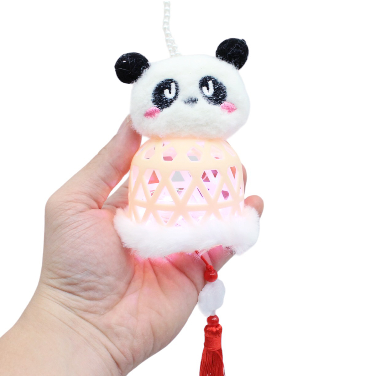 Lồng Đèn Trung Thu - Giỏ Nhựa Gắn Hình Thú Dễ Thương Đèn Led - Gift S - FAHASA.COM