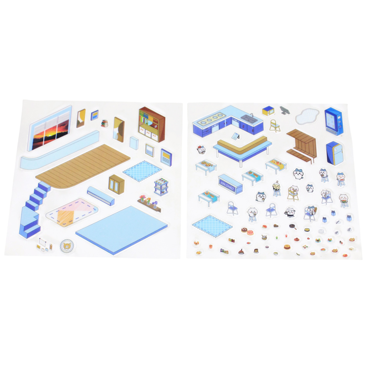 Sticker MiniScape 3D - Teenage MS-04 - FAHASA.COM