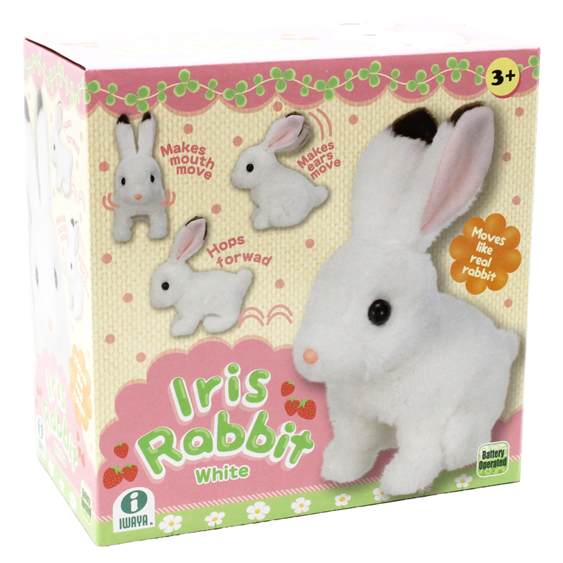 Đồ Chơi Thỏ Con Baby Iris Rabbit White - Iwaya 3183-2VN/JS - FAHASA.COM