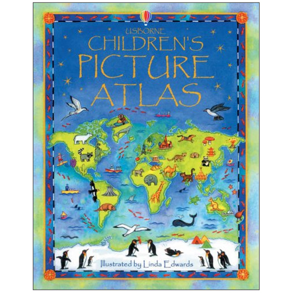 The Usborne Children's Picture Atlas: Miniature Edition - FAHASA.COM