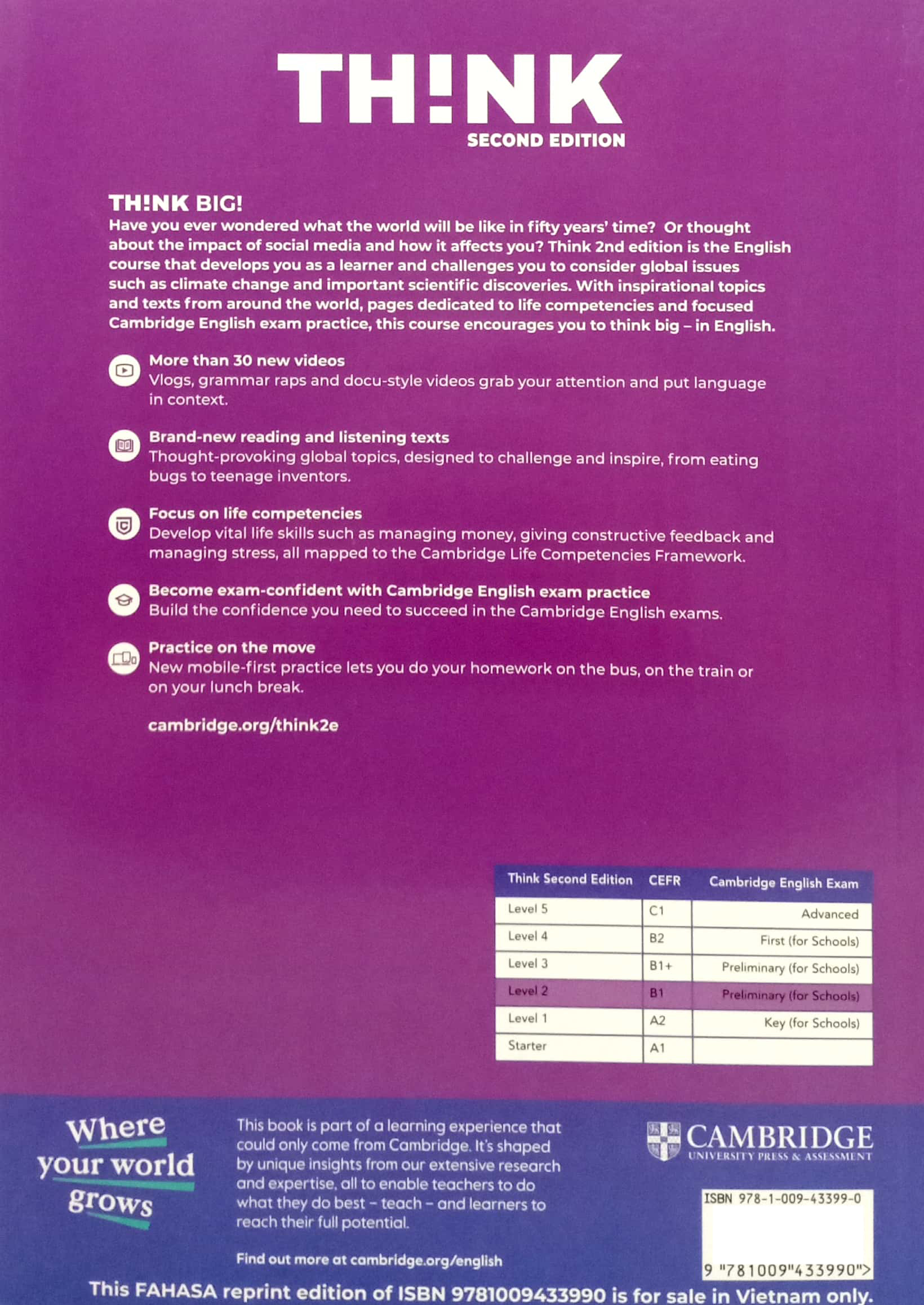 Think 2 - Workbook (Second Edition) - FAHASA.COM