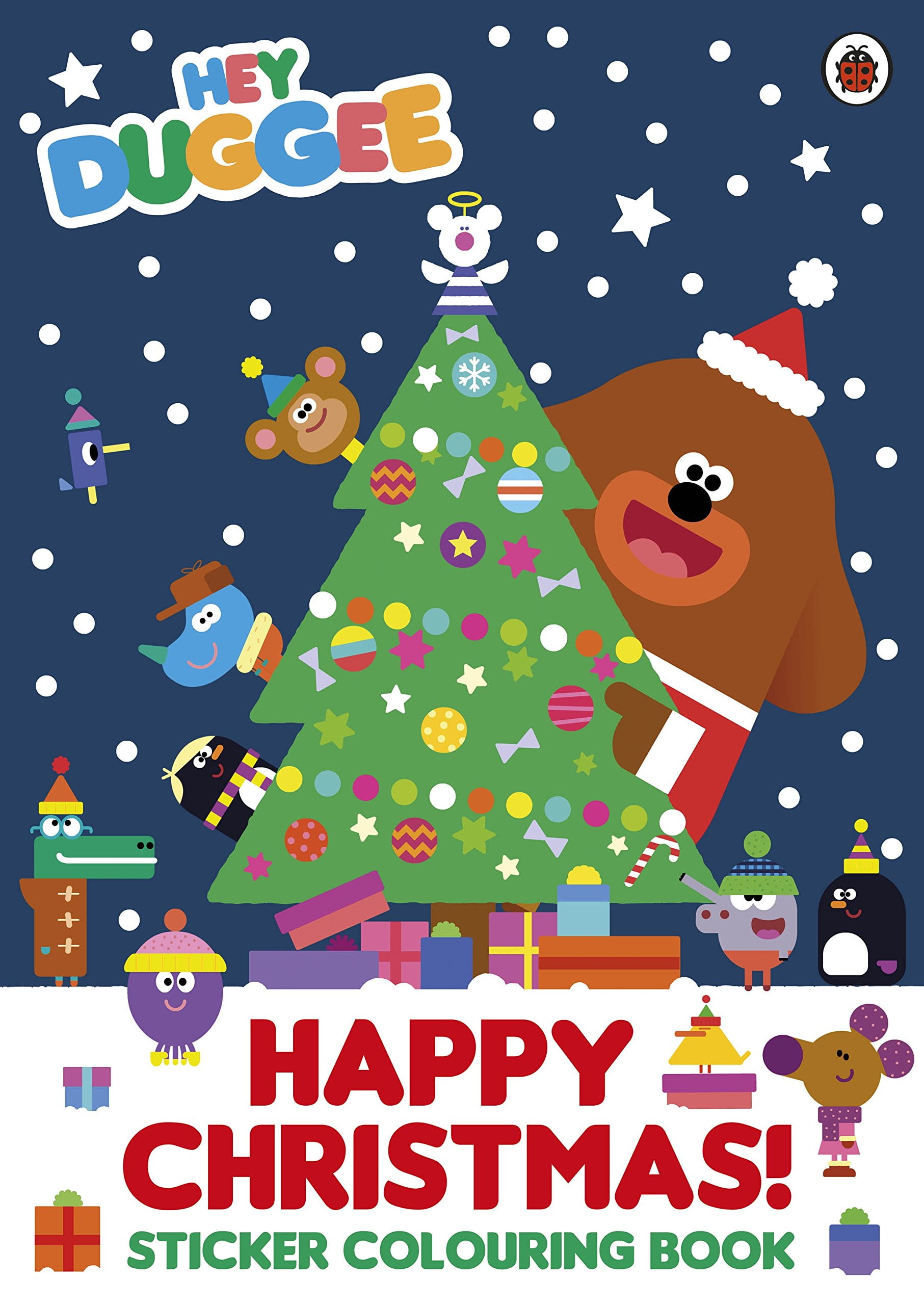 Hey Duggee: Happy Christmas! Sticker Colouring Book - FAHASA.COM